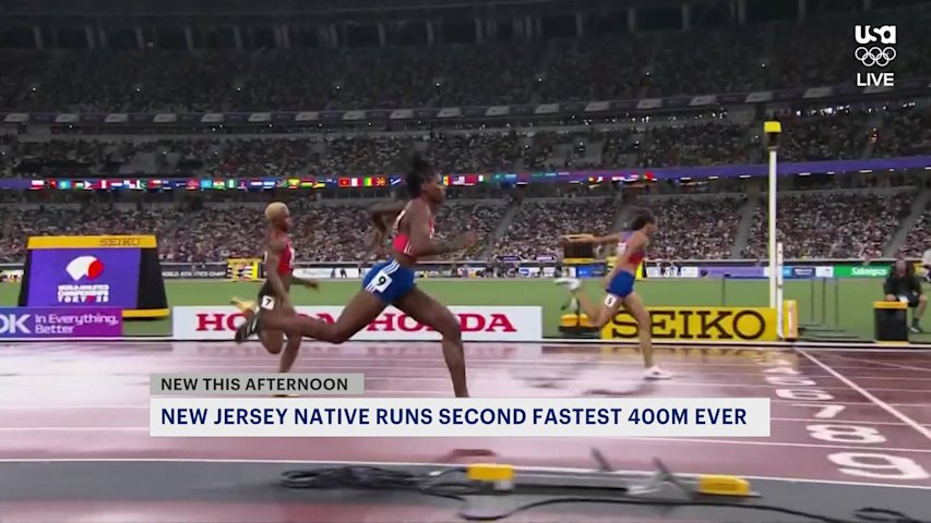 New Jersey’s Sydney McLaughlin-Levrone wins gold in Tokyo with second ...