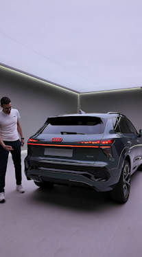 Audi Q3 Rear LED Light Signature Design