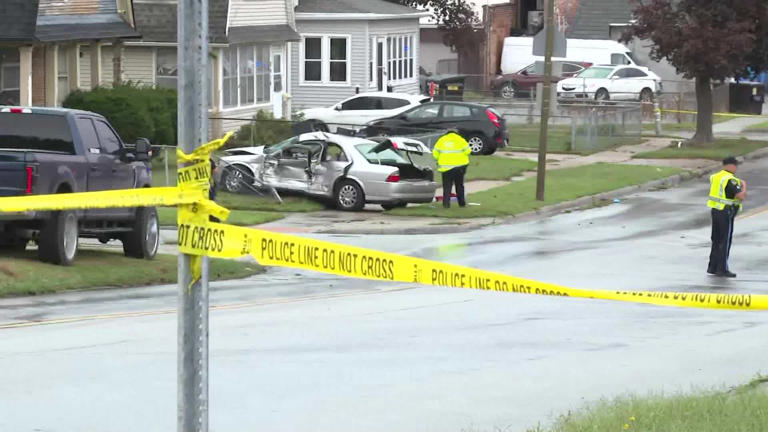 One person taken to hospital with CPR in progress after crash