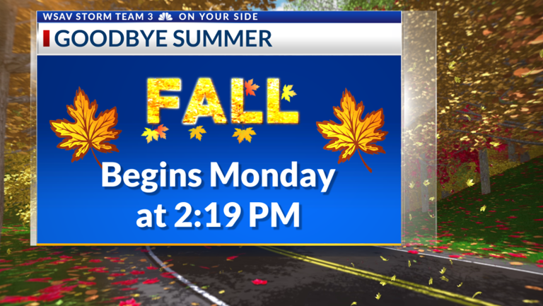 Fall begins Monday, here’s what’s ahead