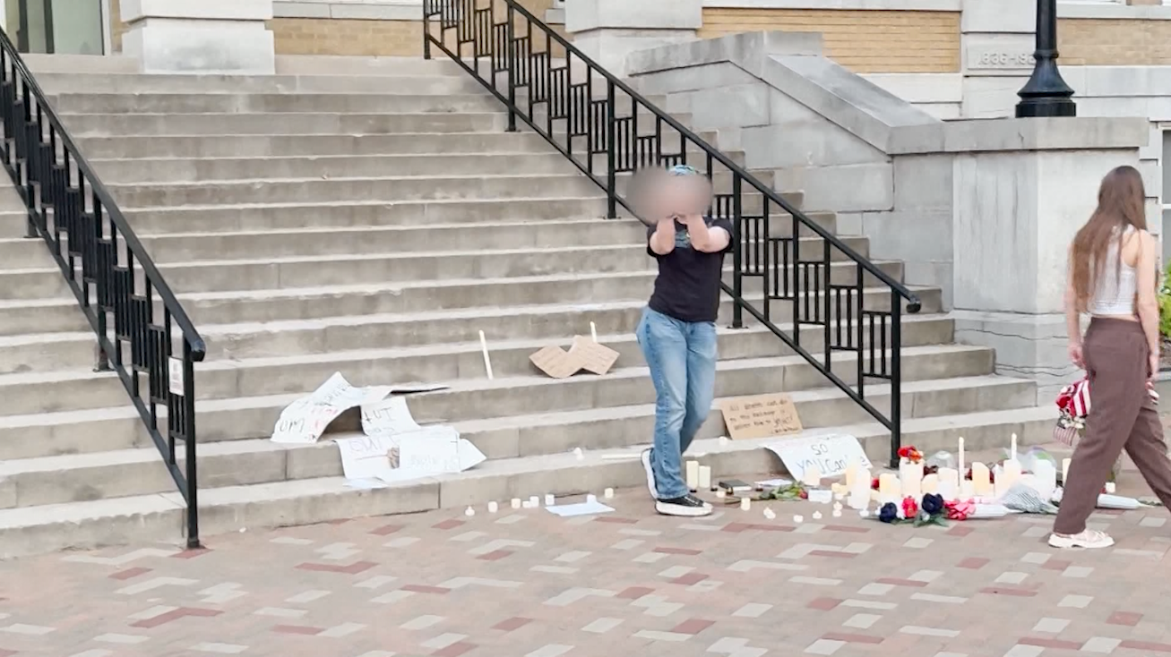 Two arrests made in vandalism of Charlie Kirk memorial in Bentonville