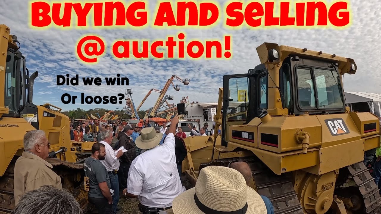 Buying and selling at Jeff Martin Auctioneers, Florida