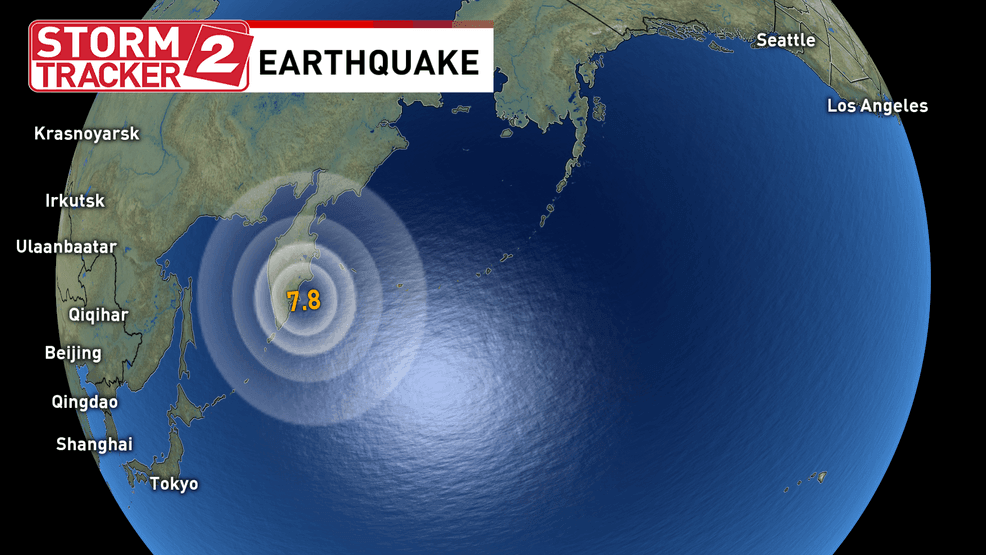 No tsunami threat for US West Coast after 7.8M quake strikes off Russia