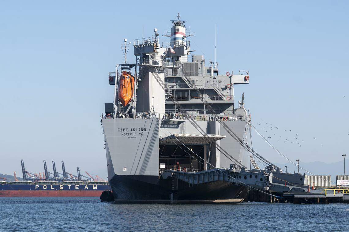 Ship docked along Tacoma's Ruston Way for decades has been moved to Texas