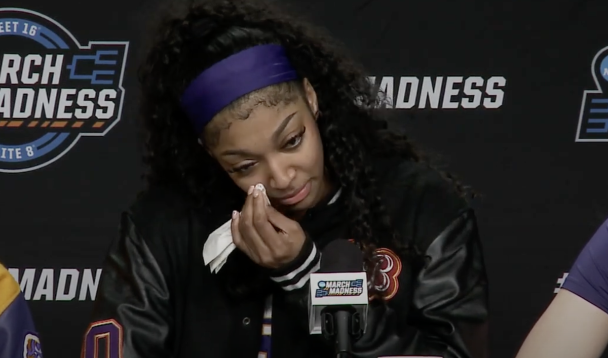 WNBA Star Angel Reese Is Crying Tears Of Joy On Thursday