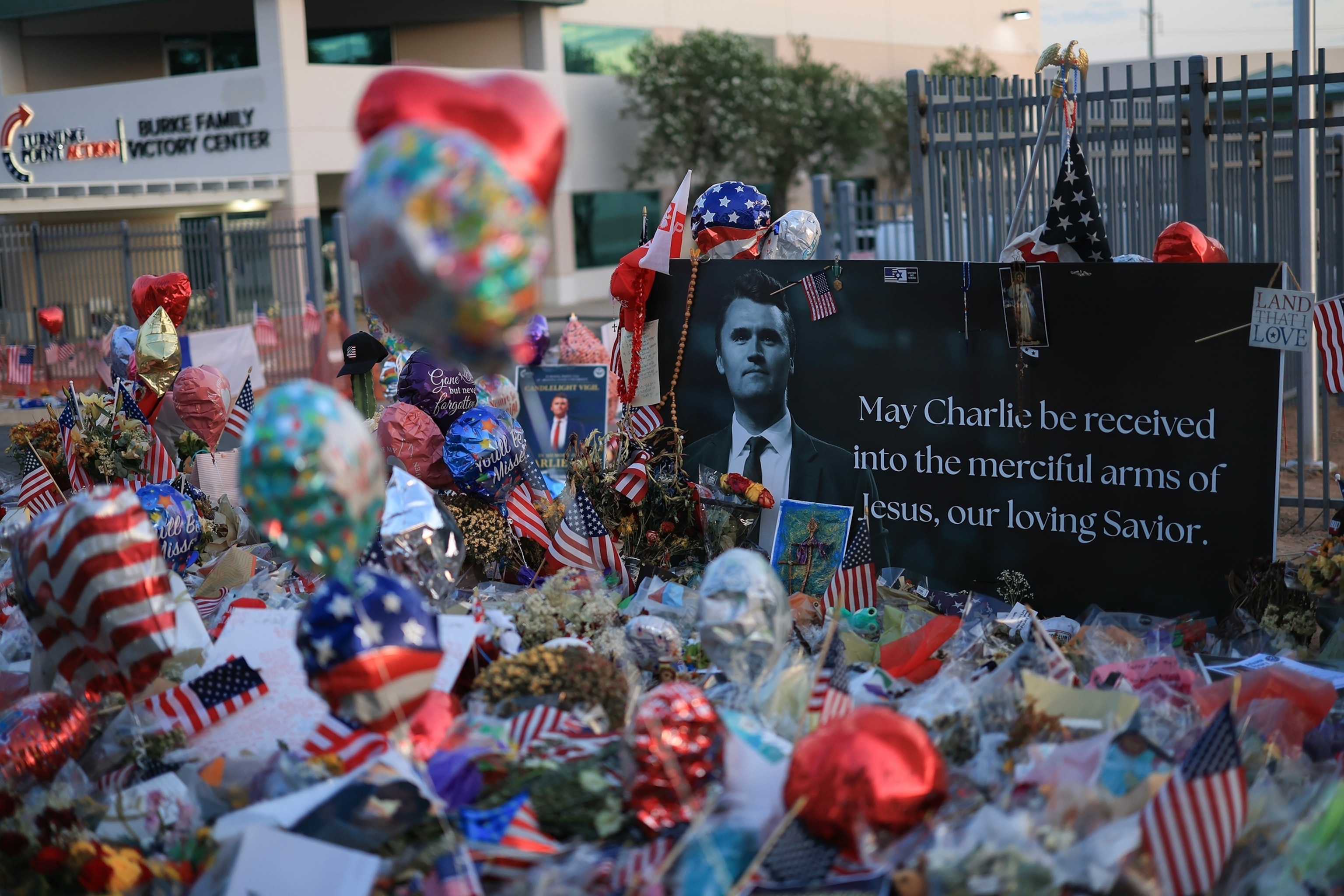 Federal agencies are tracking security threats to Charlie Kirk's funeral
