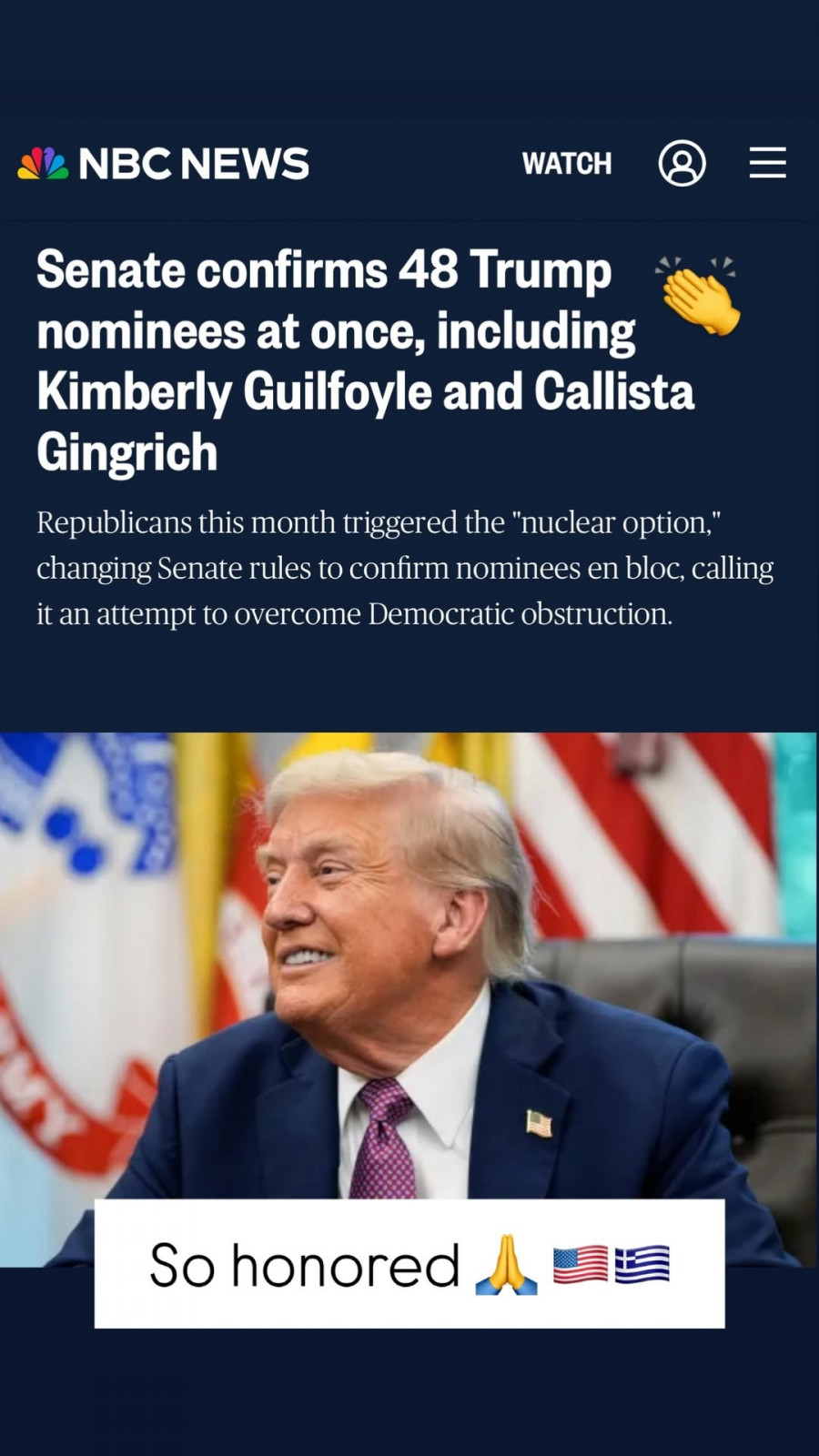 Η Κίμπερλι Γκιλφόιλ νέα πρέσβειρα των ΗΠΑ στην Ελλάδα - Επικυρώθηκε ο ...