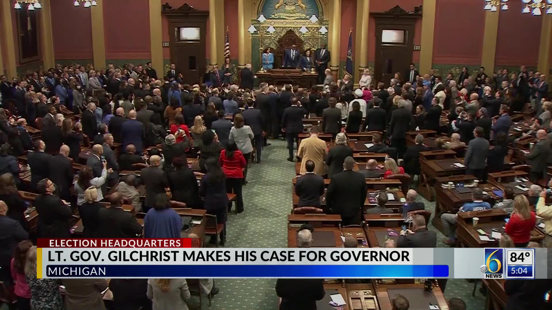 Lt. Gov. Gilchrist makes his case for governor