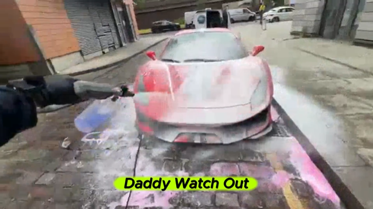 Dad Was Just Washing His Car—Then His Daughter’s Shout Changed Everything