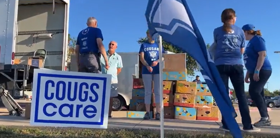 BYU to host food drive for ECU’s Purple Pantry at tailgate