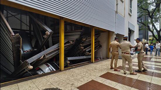 Matunga stack parking collapse sparks safety concerns in high-rises