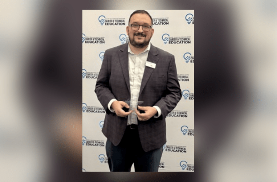 Pine Tree CTE director honored for advancing tech education