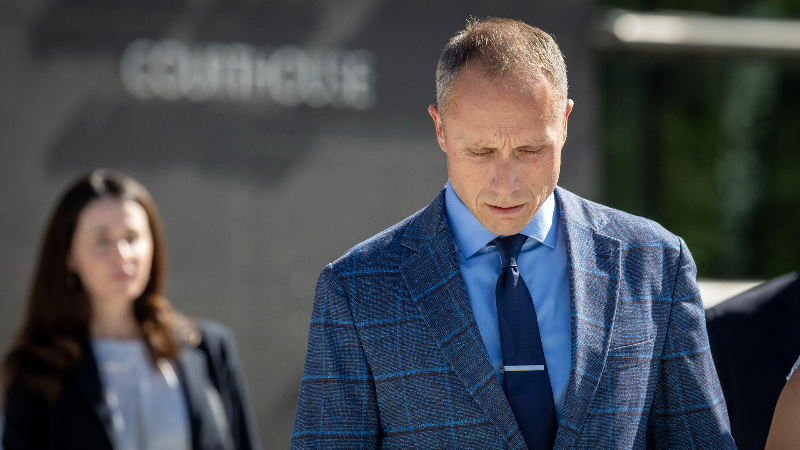 Ex-Caldwell policeman leaves federal courthouse with verdict