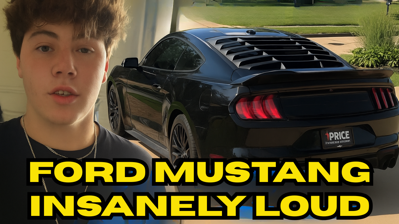 Insanely Loud Ford Mustang Exhaust Upgrade | Borla Catback & Stainless ...