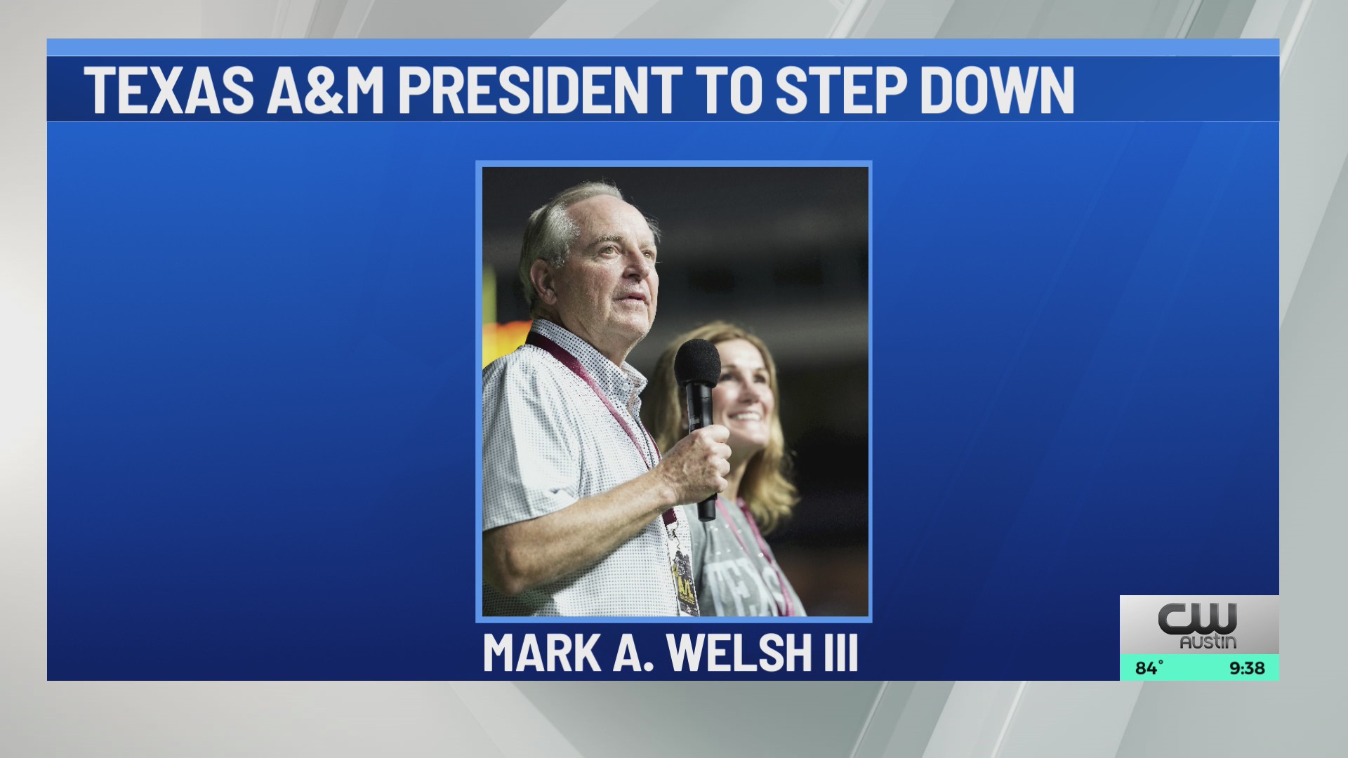 Texas A&M President Mark A. Welsh III to step down after a week of ...