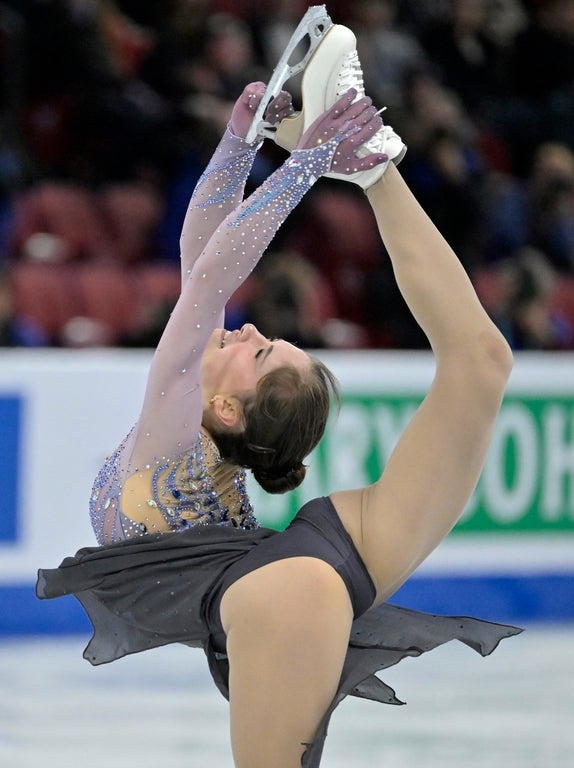 Stellar images capture Team USA skaters Amber Glenn, Alysa Liu and ...