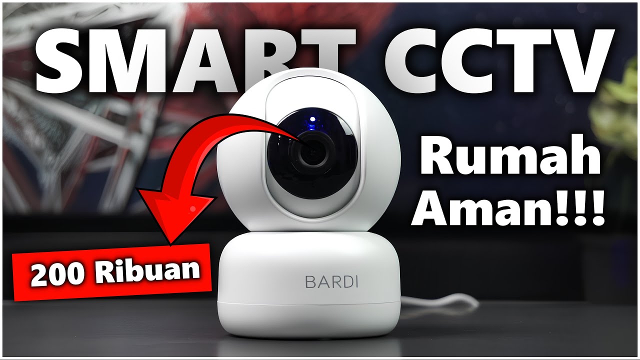 CCTV 200 Ribuan Bisa Pantau Rumah 360°! Review BARDI IP Camera PTZ ...