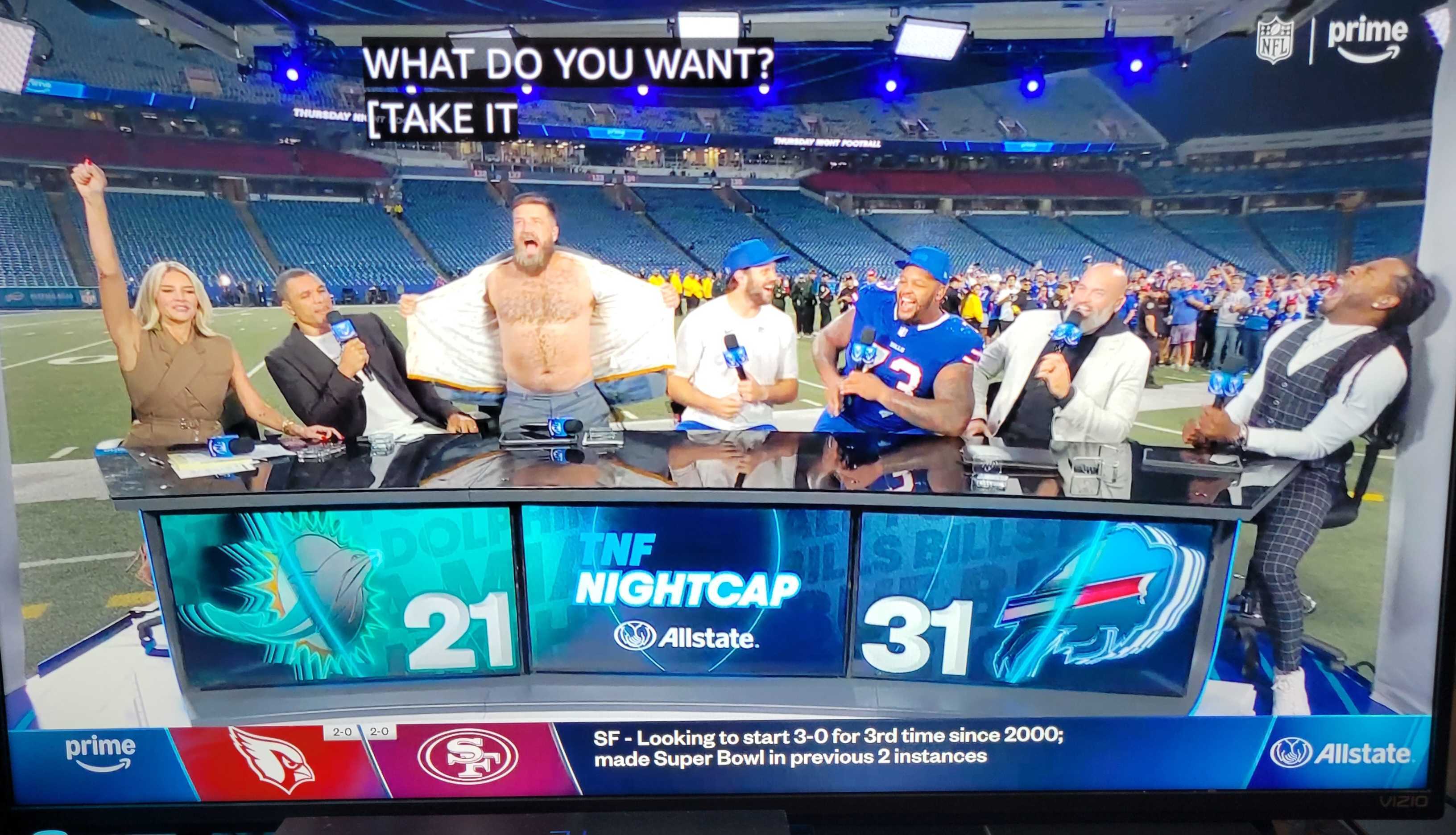 Bills Mafia is obsessed with Ryan Fitzpatrick’s chest