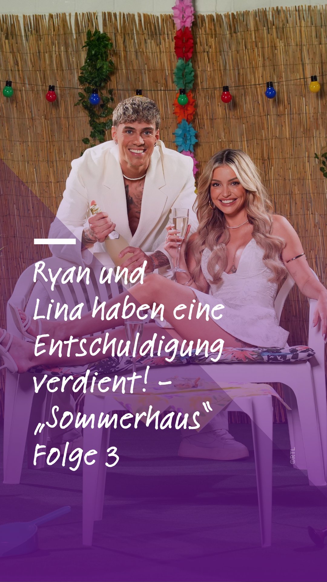 „Das Sommerhaus der Stars“: Werden Ryan und Lina gemobbt?