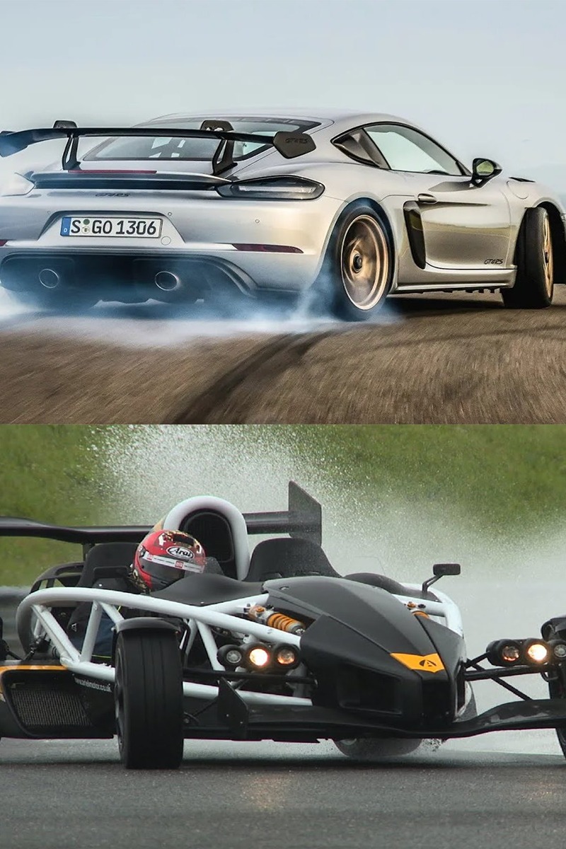 Porsche 718 Cayman GT4 RS vs Ariel Atom 3.5R