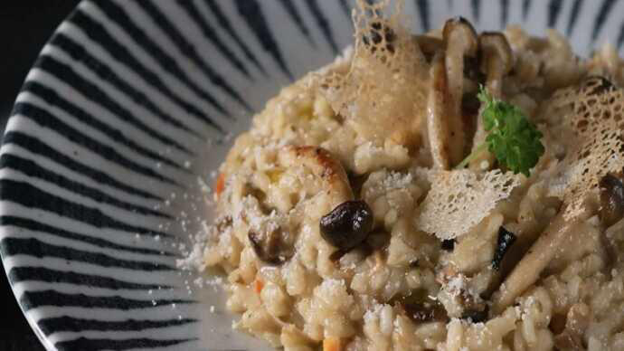 Resep Mushroom Risotto Ala Pedro Forato