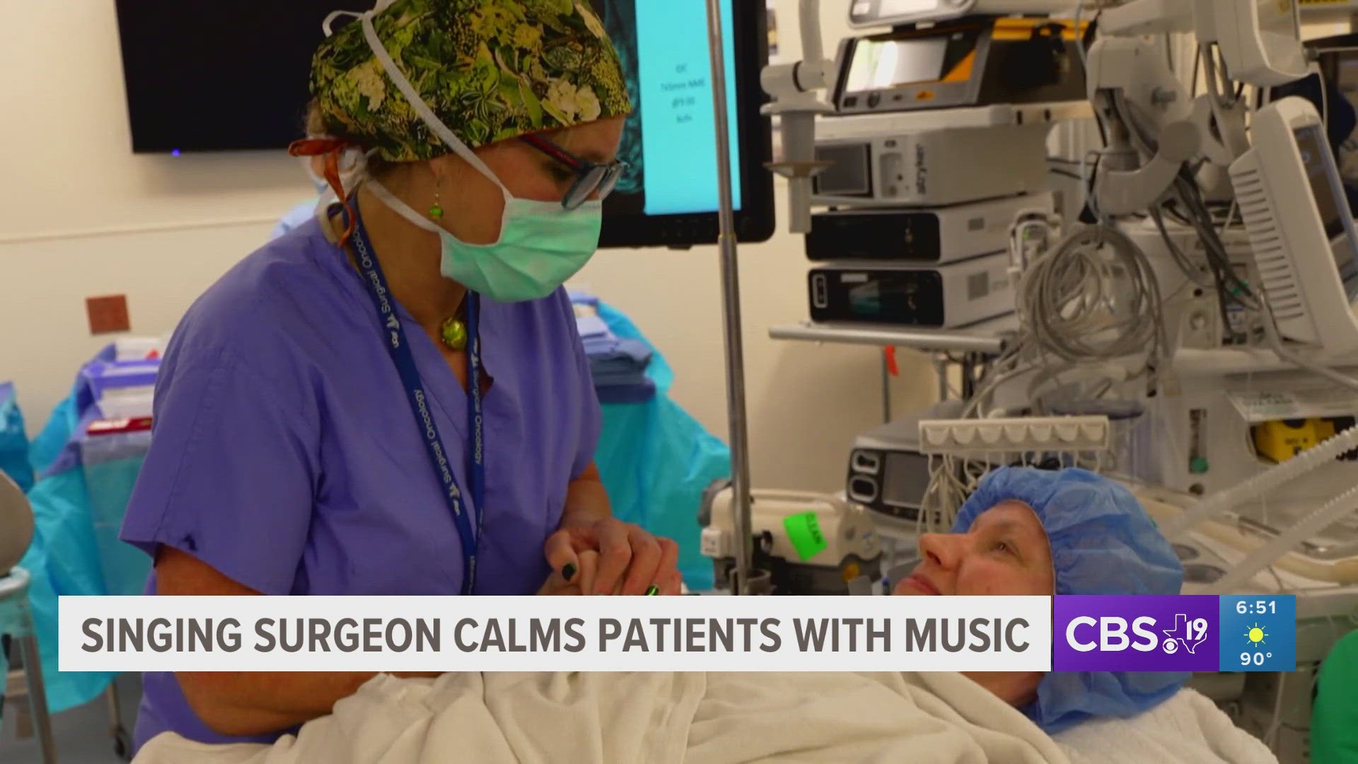 Check this out: Singing surgeon calms her patients with music