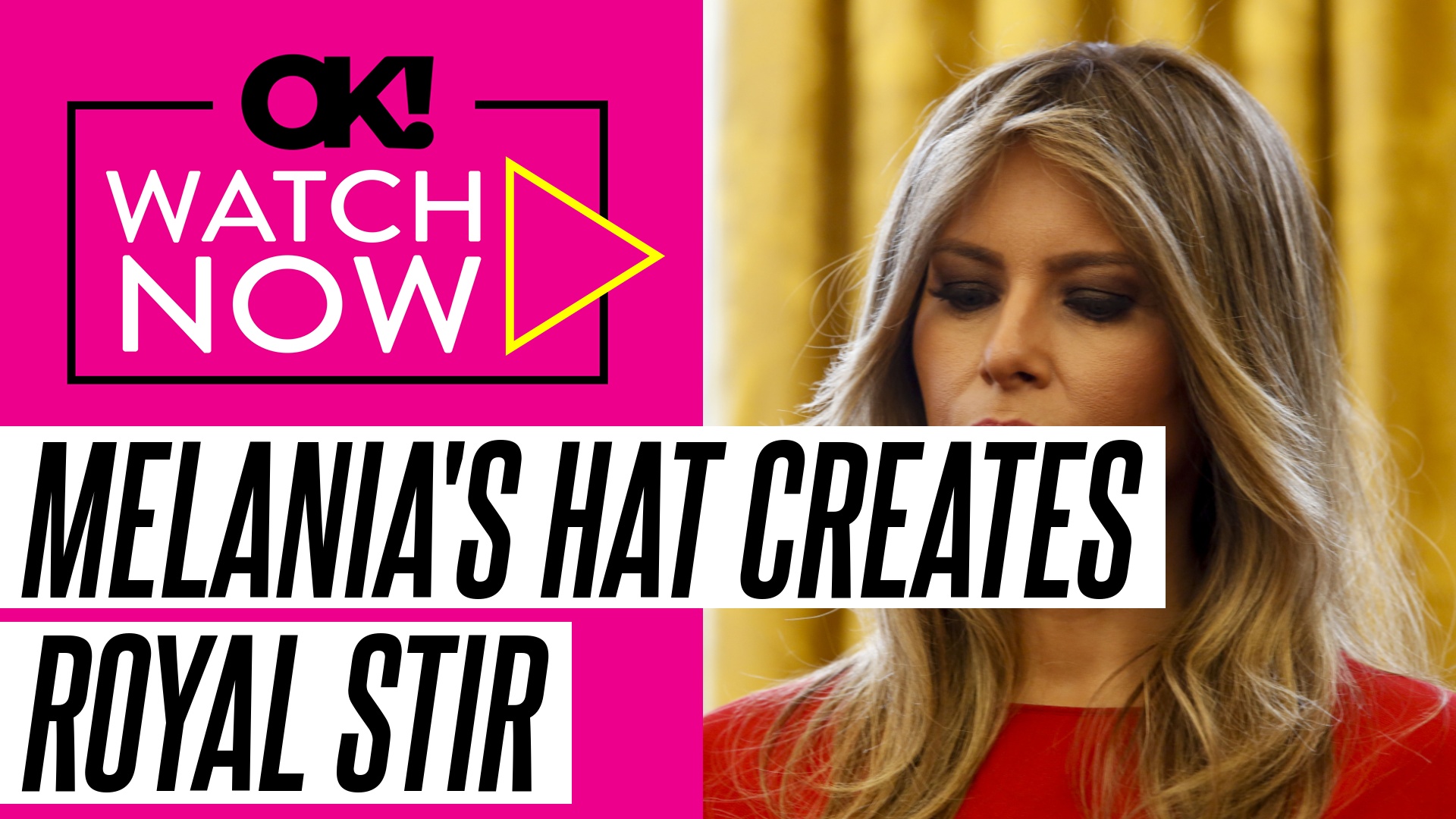 Melania Trump Mocked for Wearing 'Cone of Shame Hat' During Meeting ...