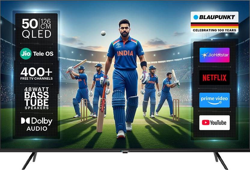 Blaupunkt brings new JioTele OS-powered QLED TVs and SigmaQ compact series to India
