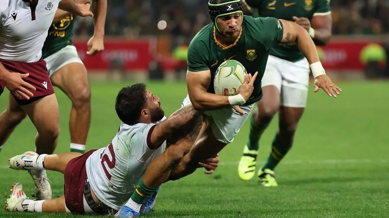 Springbok Edwill van der Merwe's Sharks move about more than just long ...