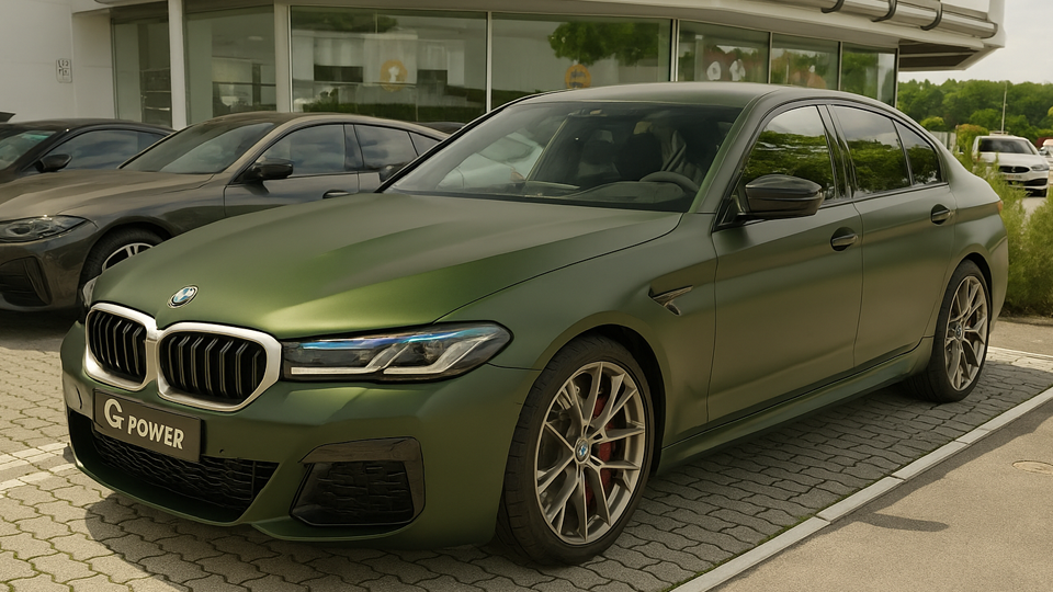 BMW M5 CS G Power 800 PS mit Pirelli P Zero Corsa