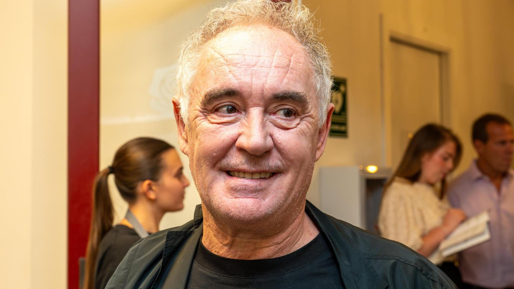 Ferran Adrià, premiado por su trayectoria, alto y claro: "Digo cosas ...