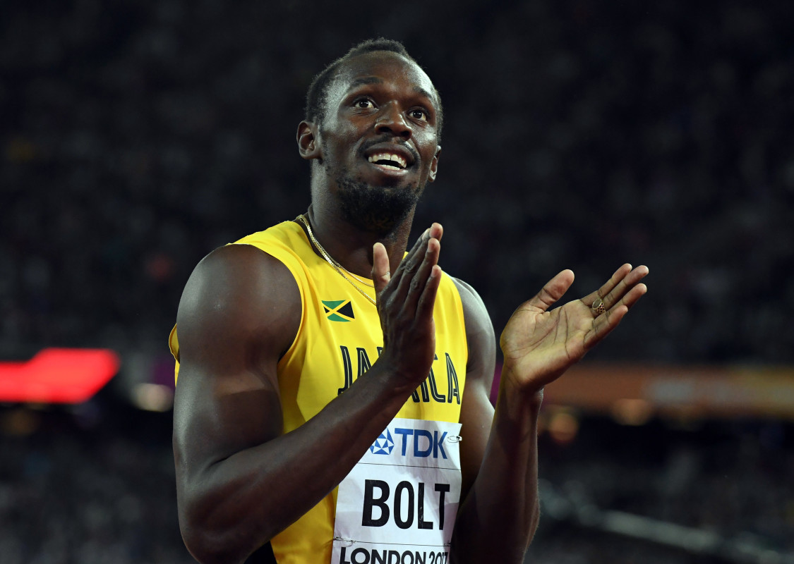 Usain Bolt Gets 'Out of Breath' Walking Up Stairs