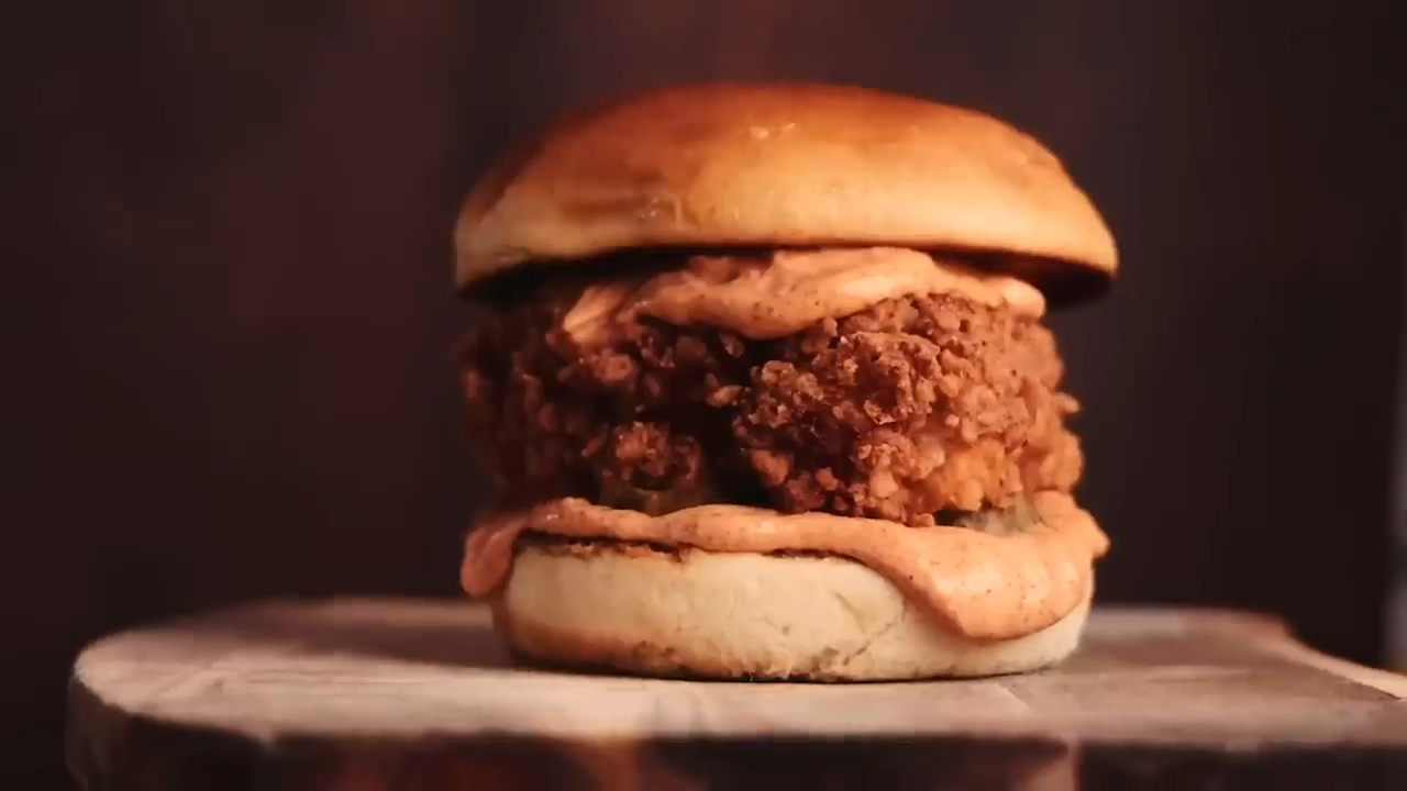DIY Popeyes Spicy Chicken Sandwich