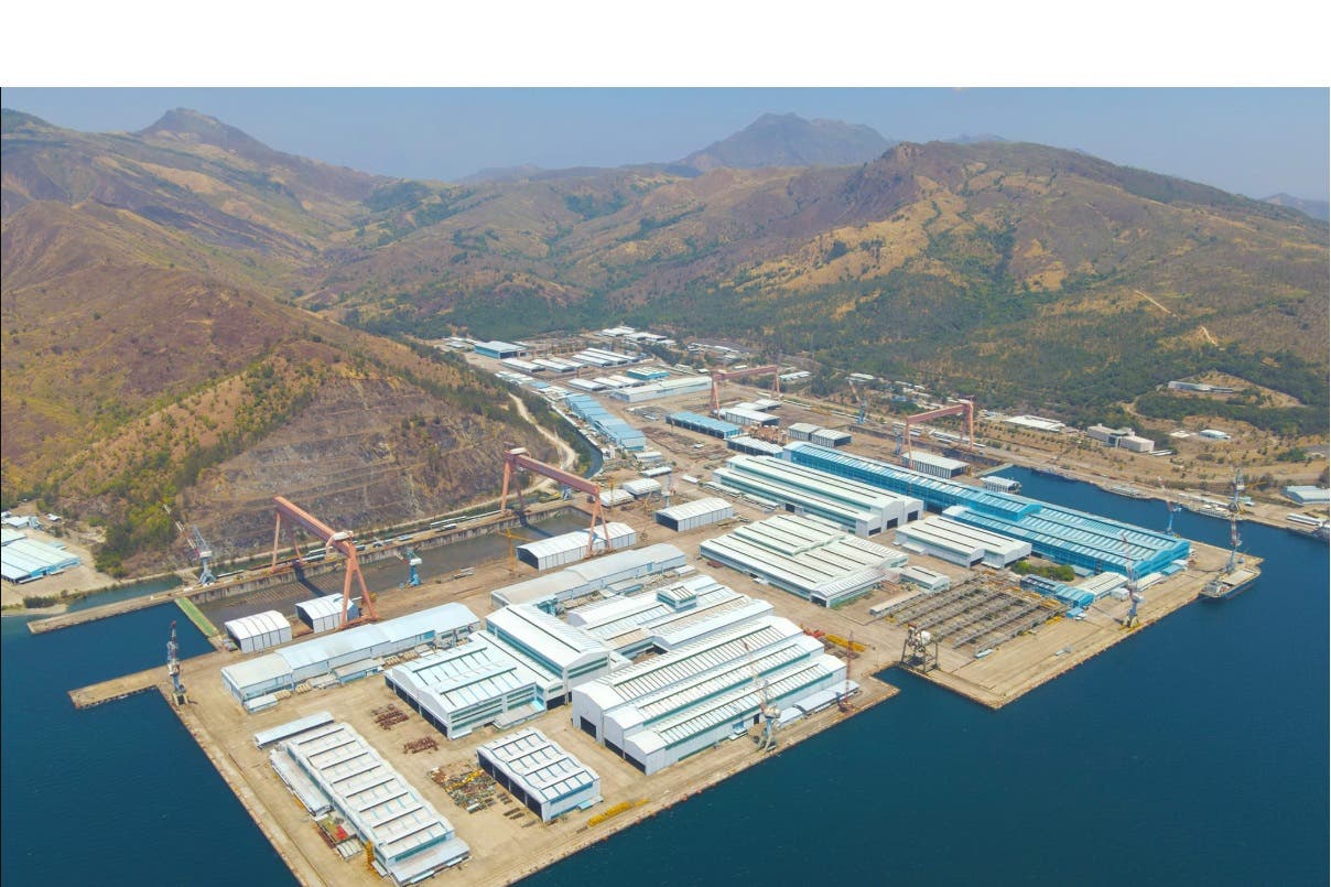 Ex-US navy base revived in China's backyard