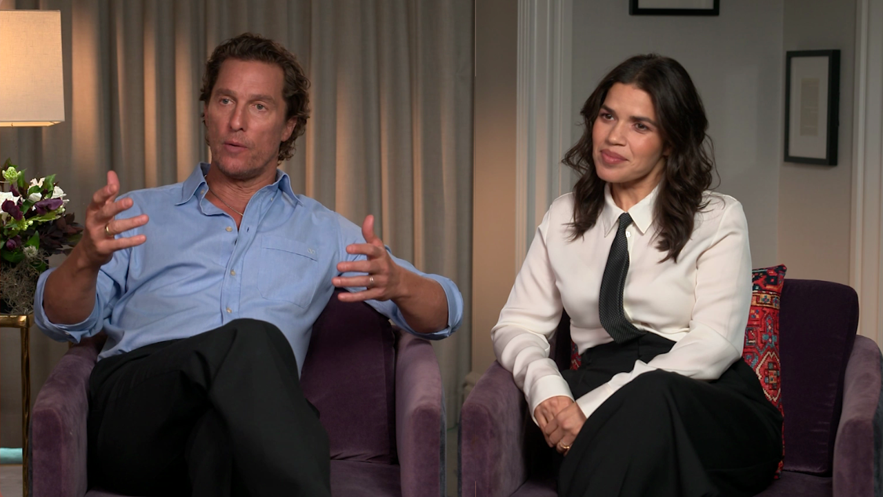 Matthew McConaughey and America Ferrera on 'terrifying' physical ...
