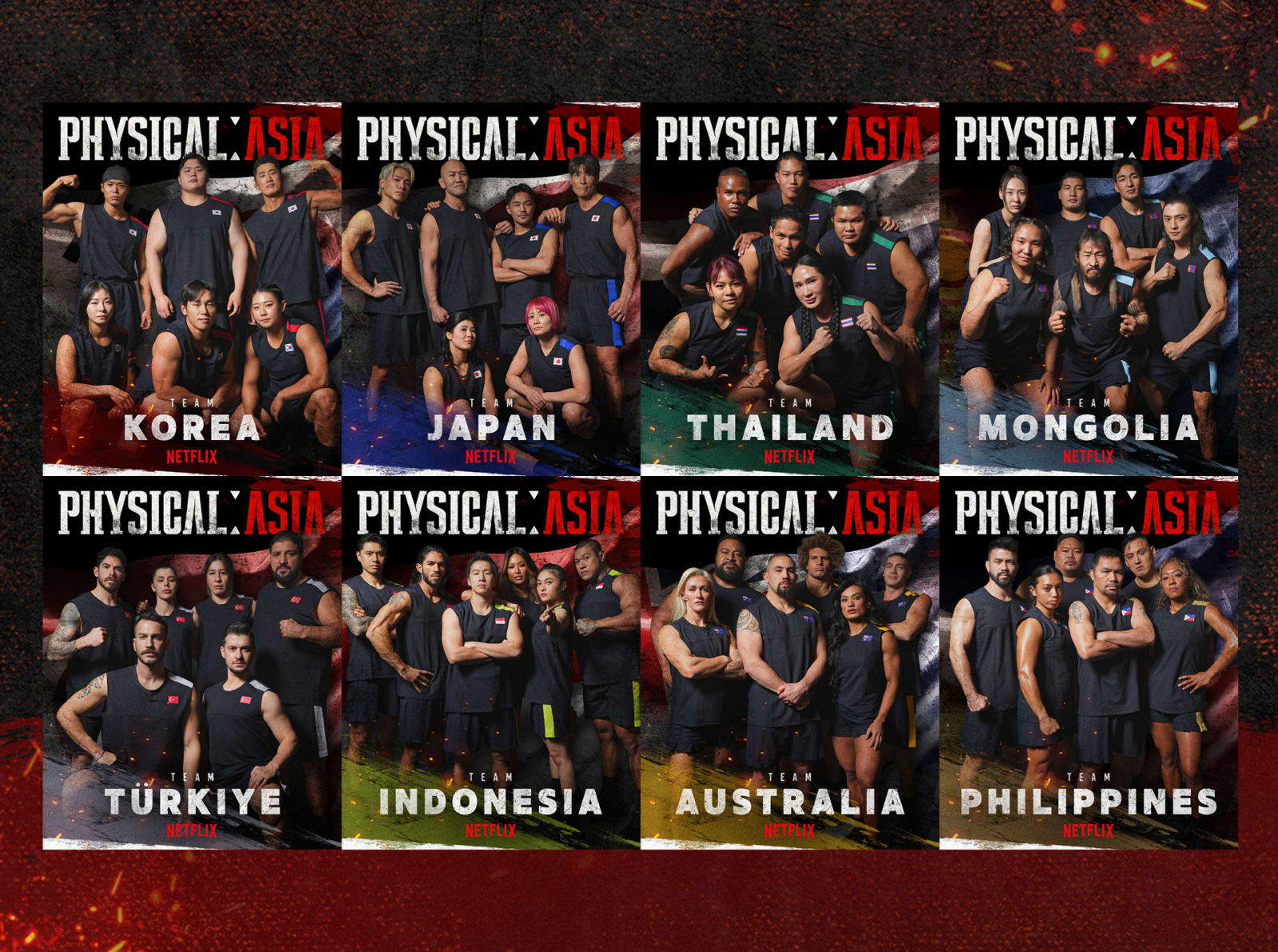 New ‘Physical: 100’ Season ‘Physical: Asia’ Reveals All-Star Cast ...