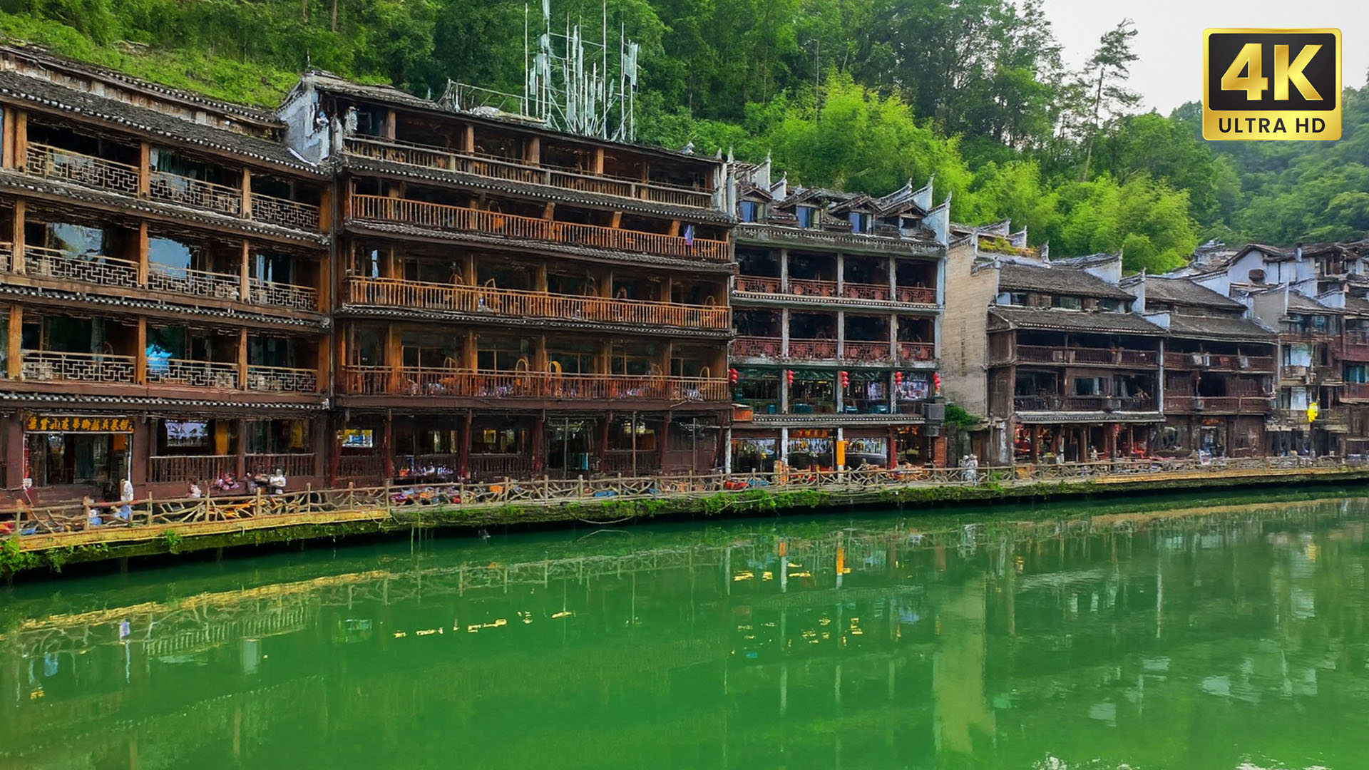 Walking Tour in Phoenix Ancient Town – China 4K