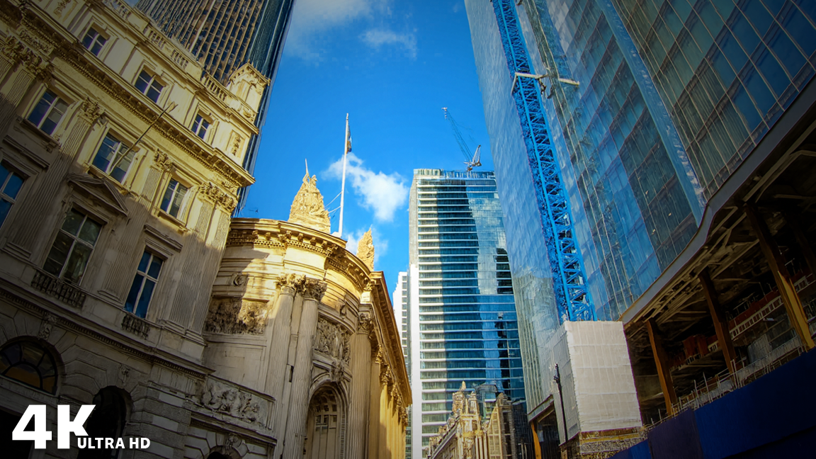 Wandeltour door Londen – Tower Bridge en The Shard (4K)