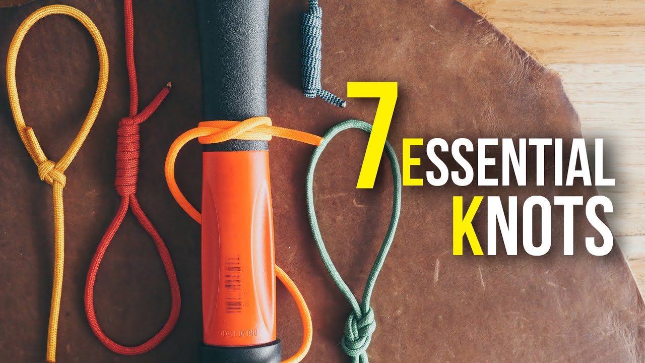 7 essential knots everyone should know and master