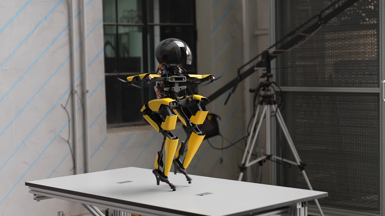 How a Robot Can Walk, Fly, and Even Skateboard