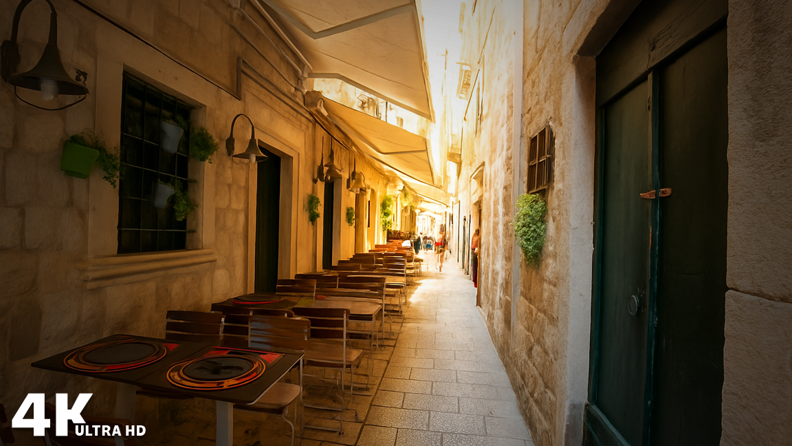 Recorriendo el casco histórico de Dubrovnik – Croacia (4K)