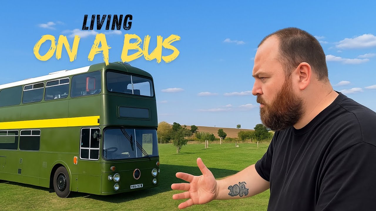 Day in the Life of a Family Living in a Bus in the UK