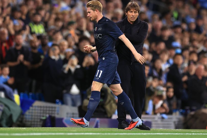Kevin De Bruyne struggles at Napoli, Antonio Conte warning and Scott ...