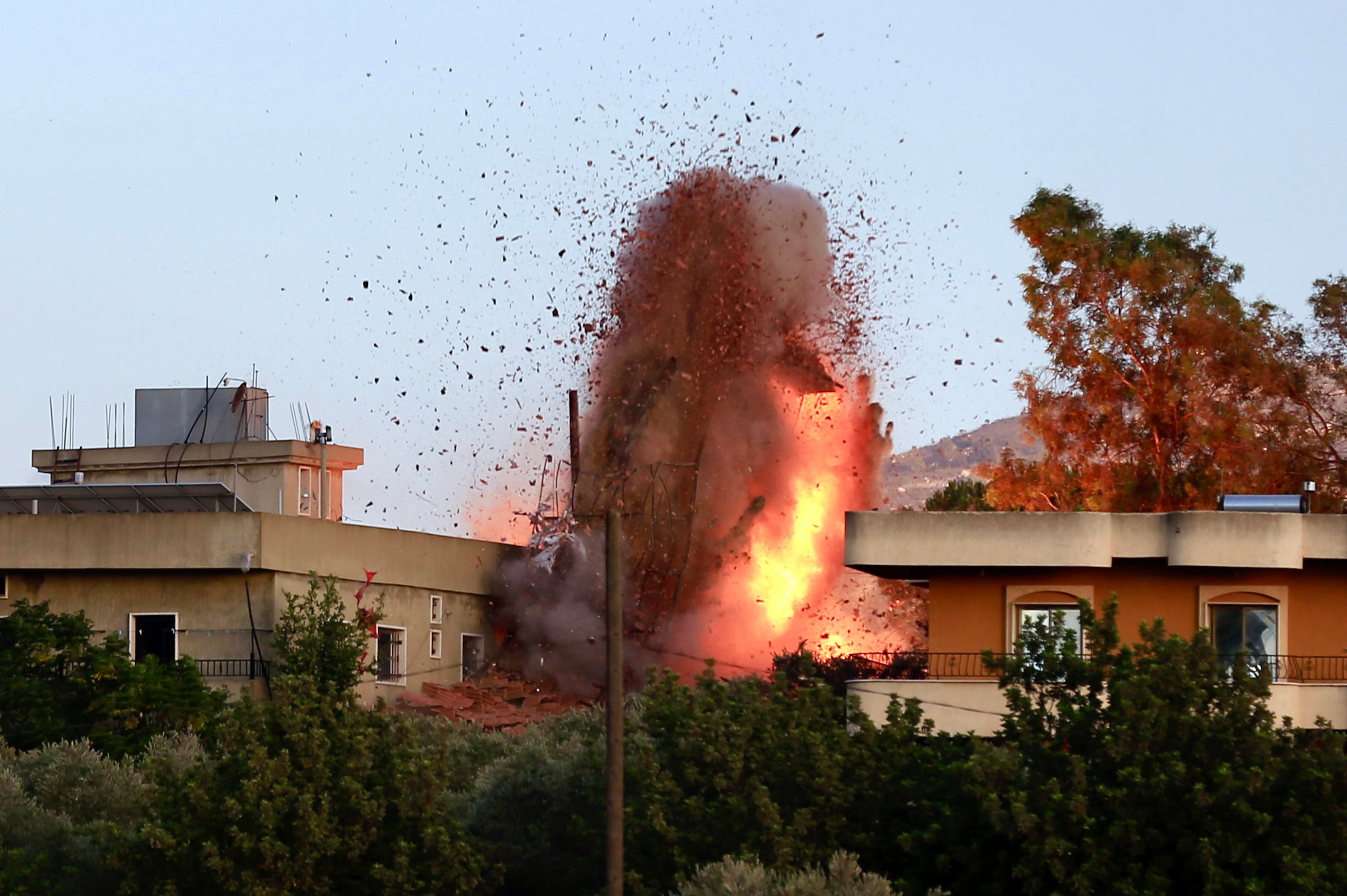 Israeli drone strikes kill at least two in escalation of attacks on ...