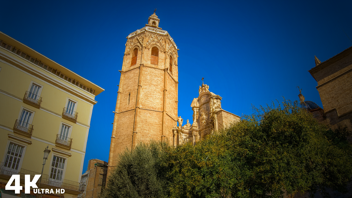 Valencia: passeggiata nel centro storico – Spagna (4K)
