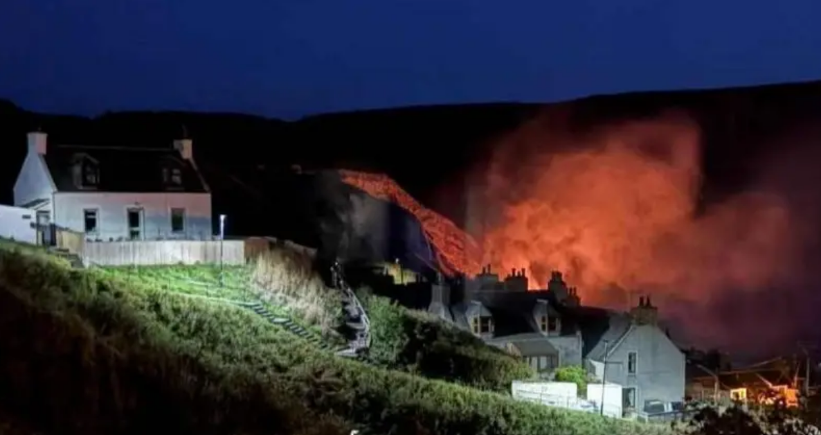 Aberdeenshire fire: Human remains found in search for woman after ...
