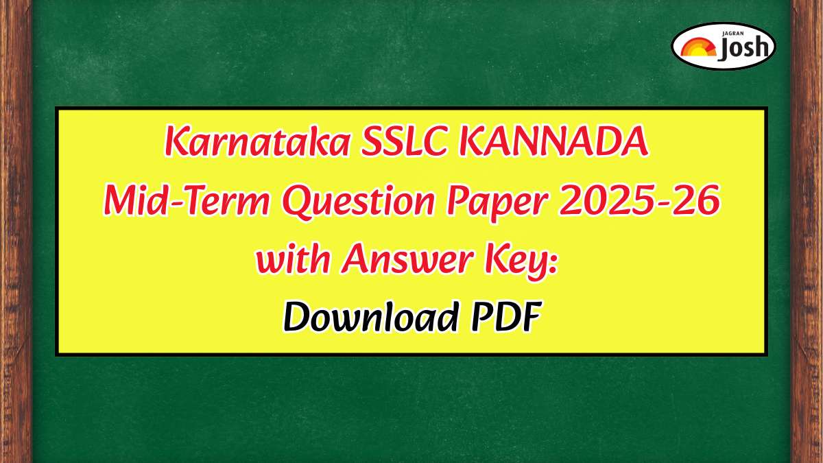 Karnataka SSLC Kannada Mid-Term Question Paper 2025-26 with Answer Key ...