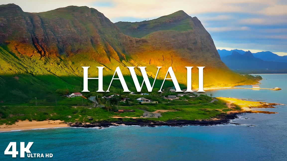La geografia delle Hawaii in 4K: plasmate dalla natura