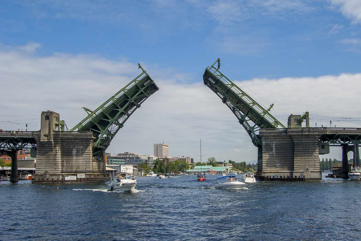 Car Jumps Open Drawbridge in Dramatic Movie-Style Getaway While ...