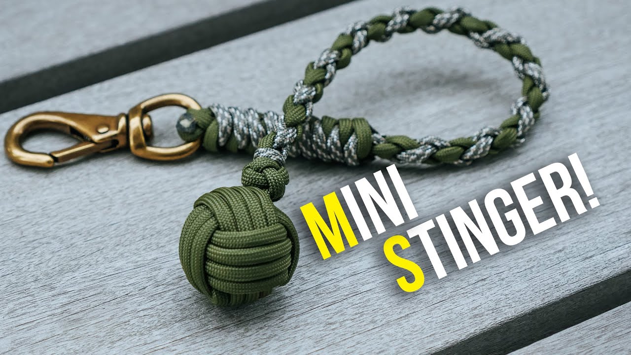 DIY Mini Monkey’s Fist Stinger Keychain Impact Tool Tutorial